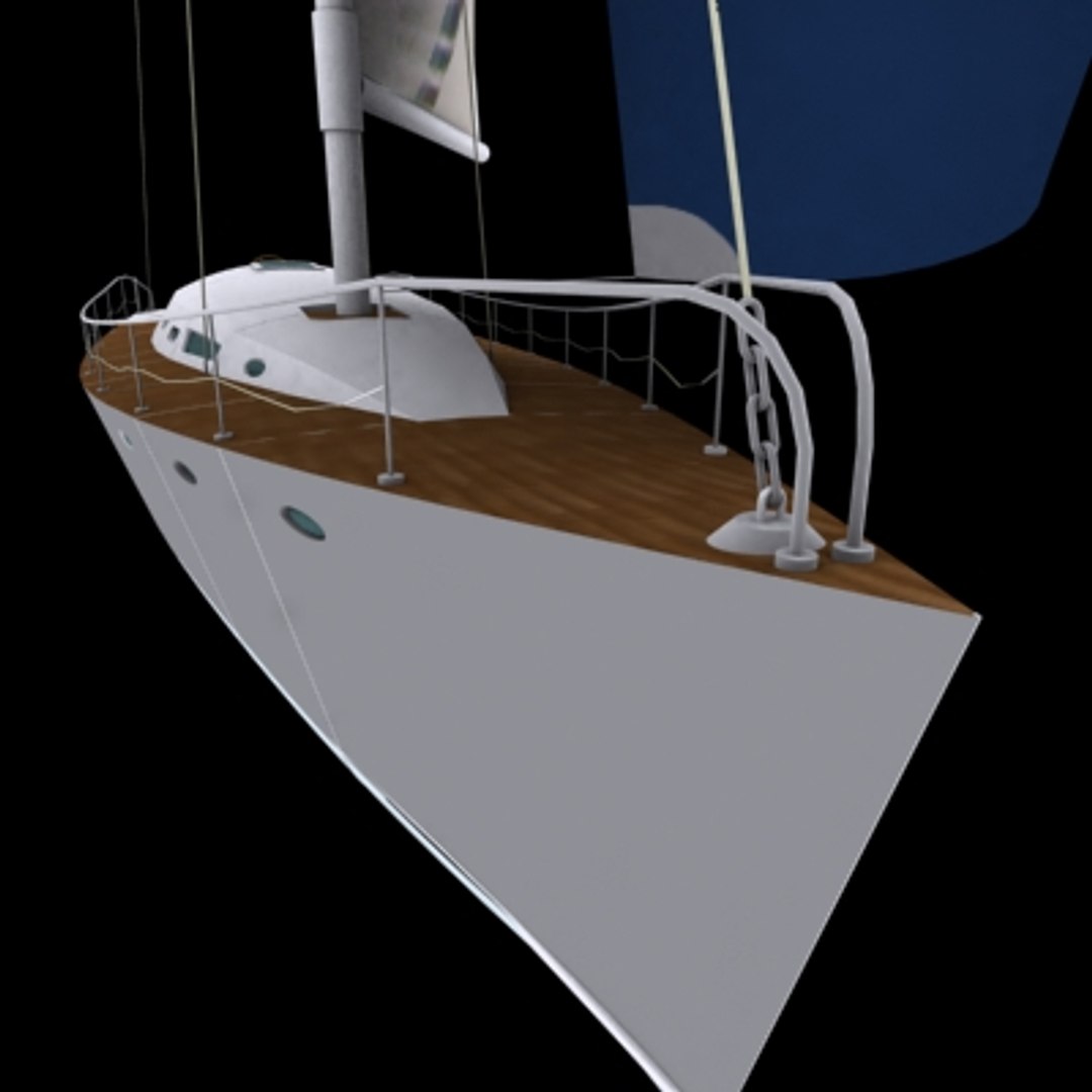 3ds max sailing boat