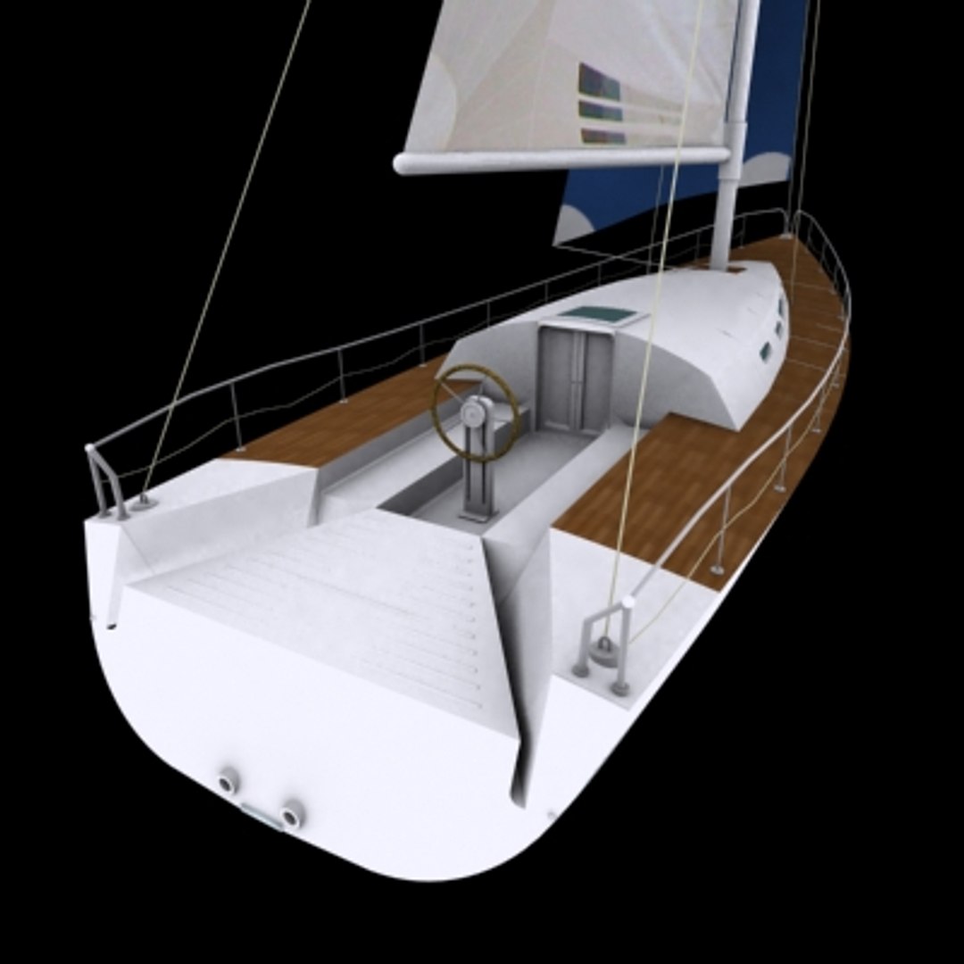 3ds max sailing boat