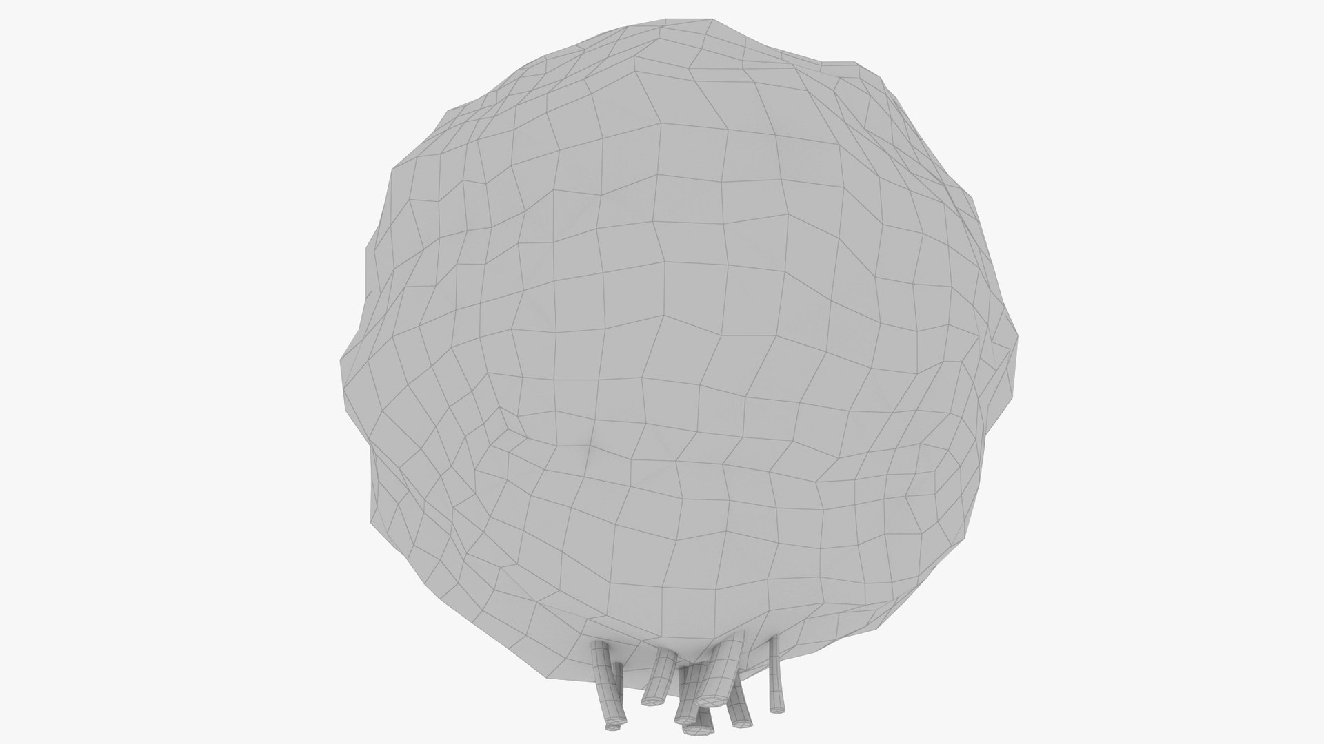 3D Stylized Sphere Bush V1 - TurboSquid 2087715