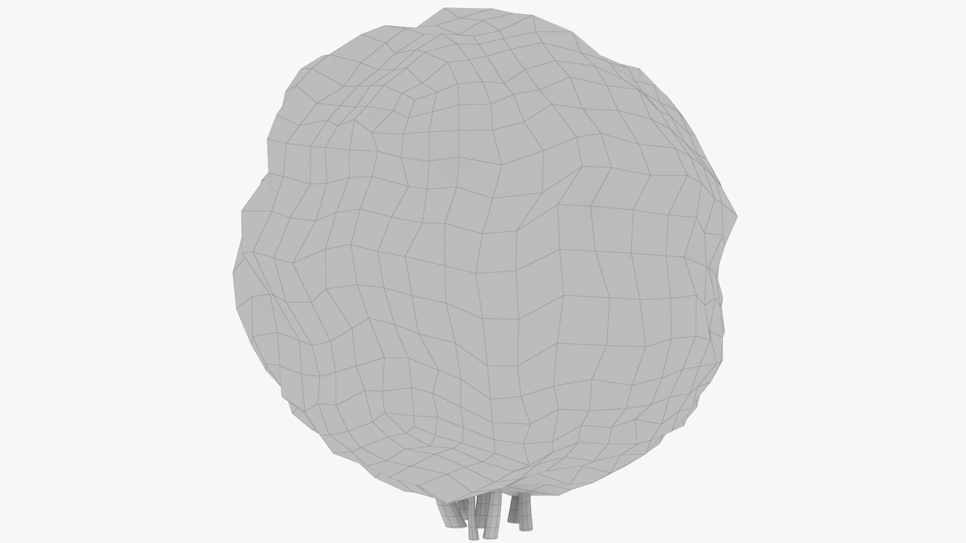 3D Stylized Sphere Bush V1 - TurboSquid 2087715