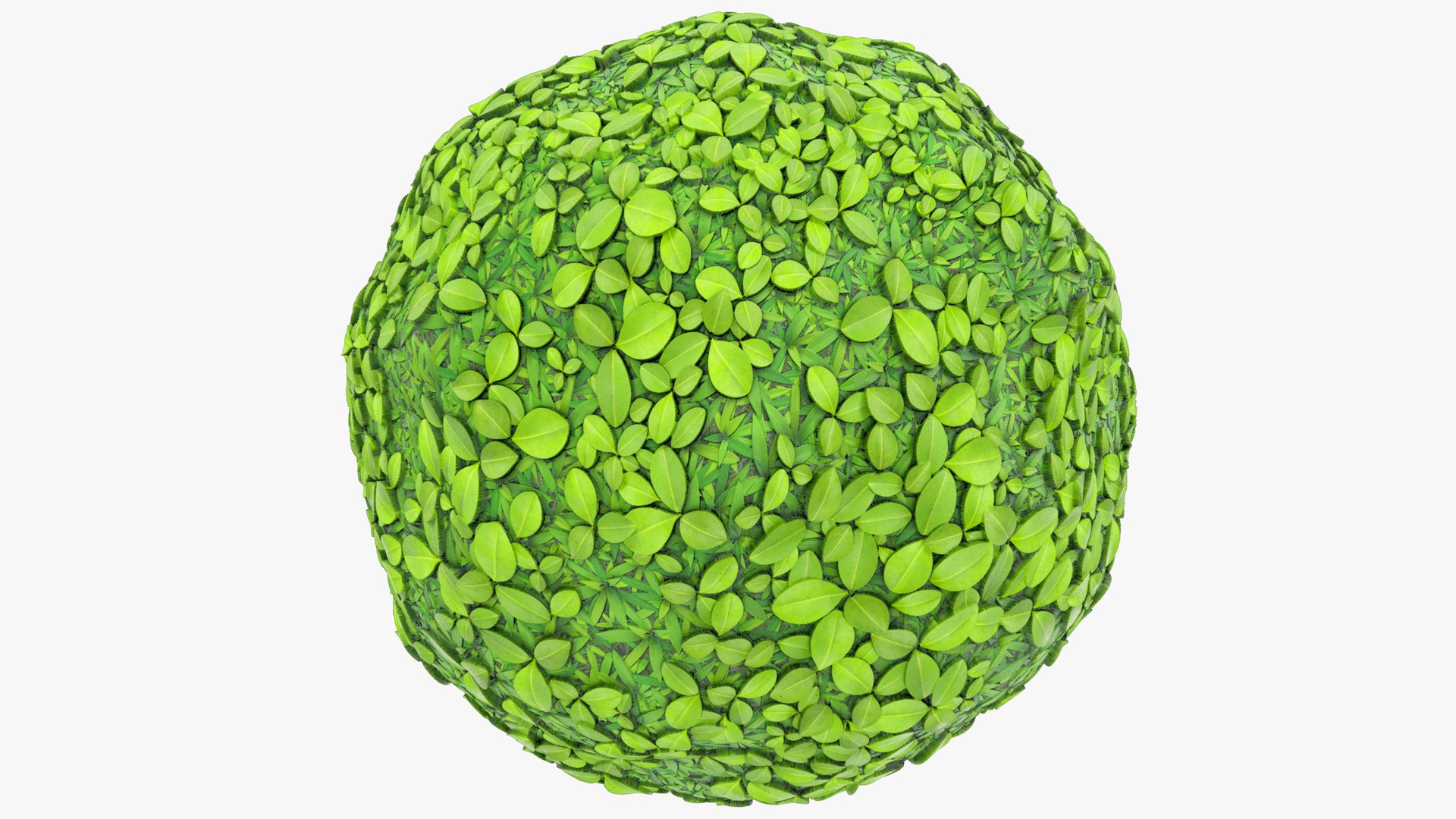 3D Stylized Sphere Bush V1 - TurboSquid 2087715
