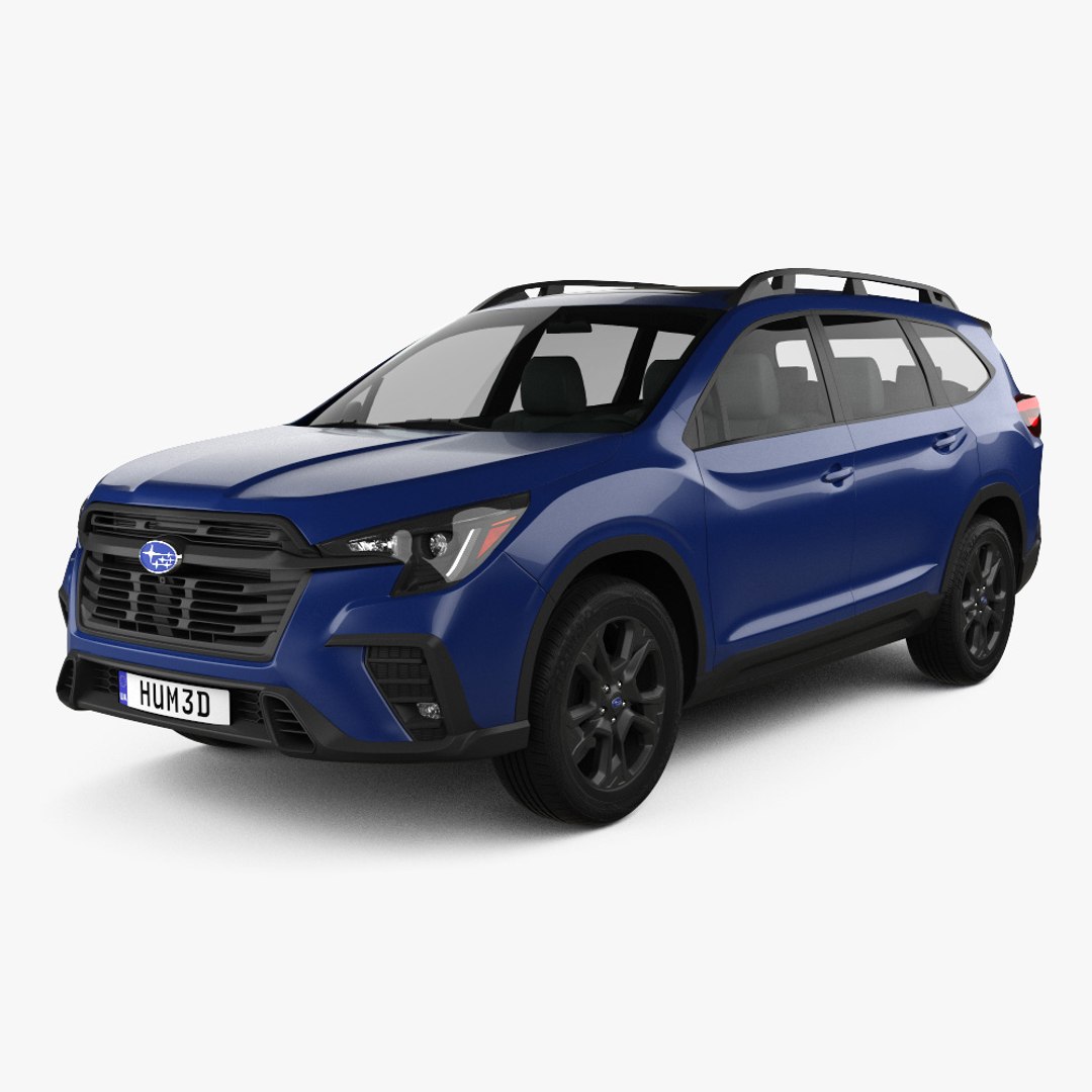 modelo 3d Subaru Ascent Onyx Edition 2023 - TurboSquid 2082553