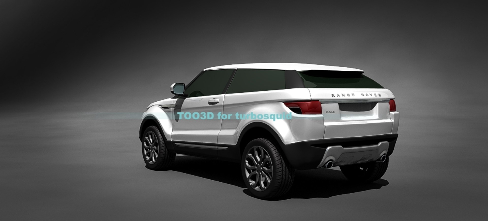 3d compact suv rover model