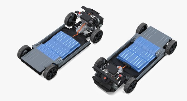 Nissan leaf engine chassis model - TurboSquid 1426290