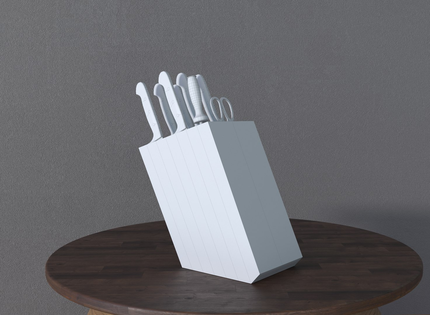 Knife Set 3D Model - TurboSquid 1785627