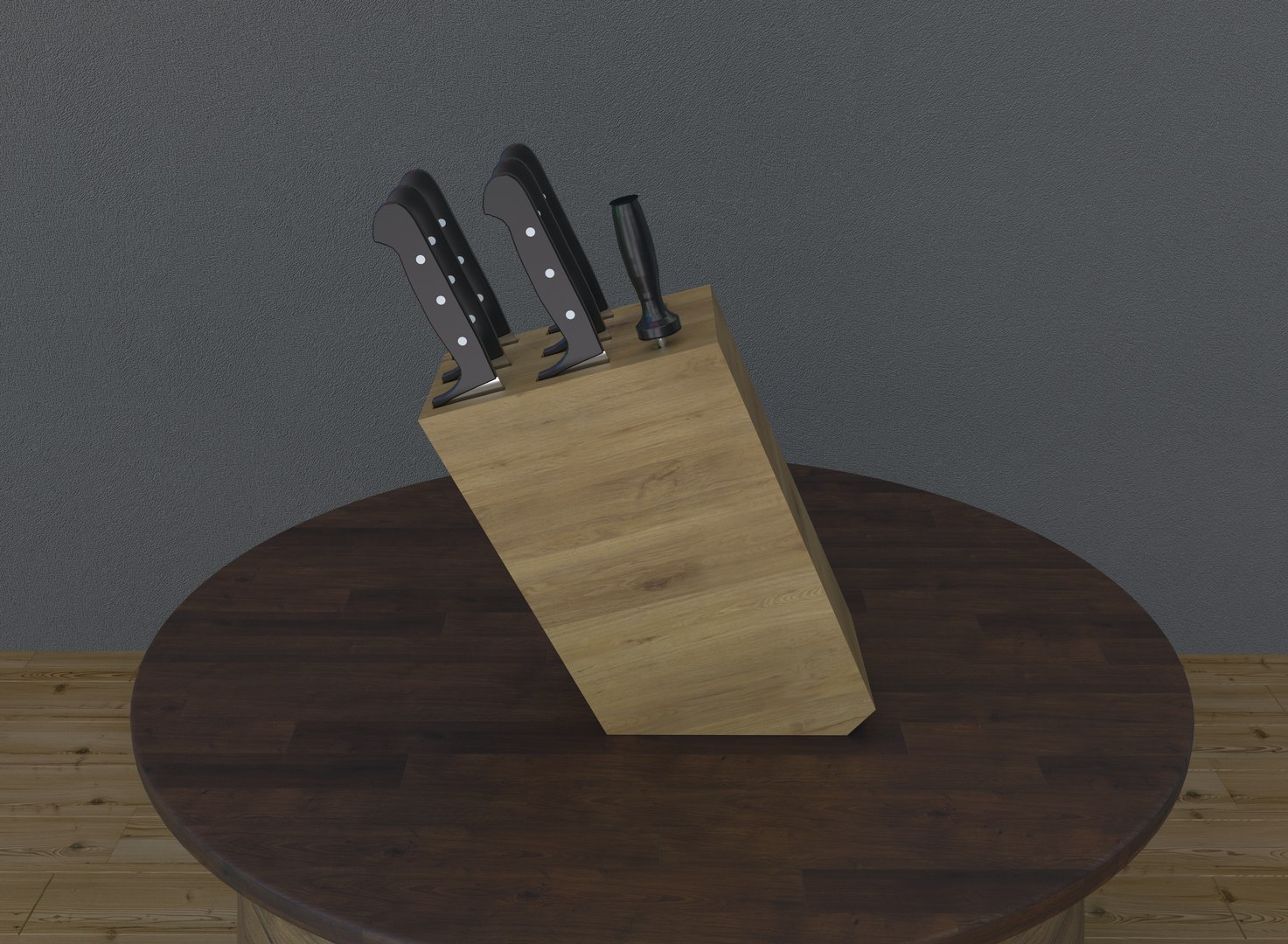 Knife Set 3D Model - TurboSquid 1785627