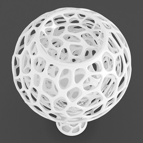 3d model perforated vase