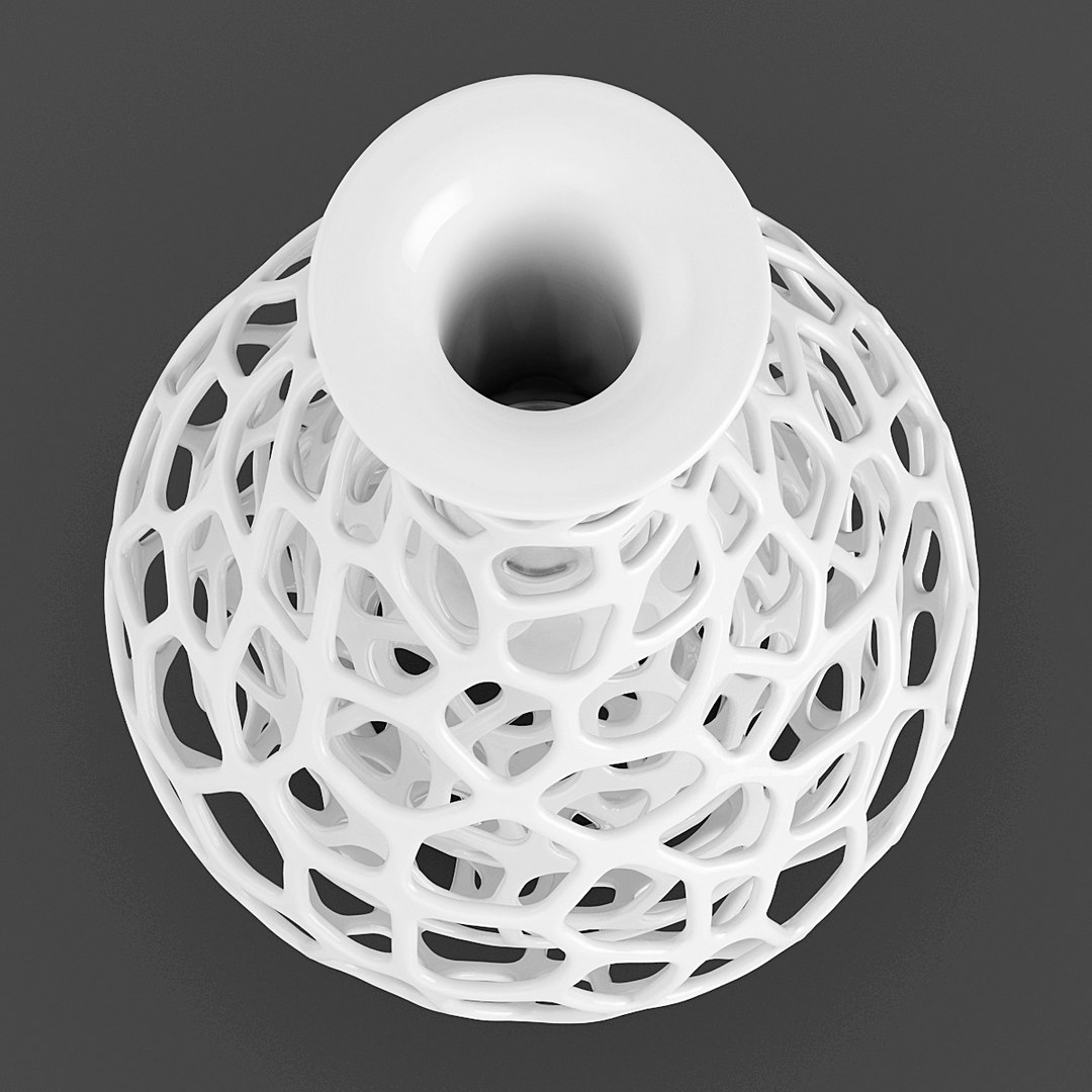 3d Model Perforated Vase