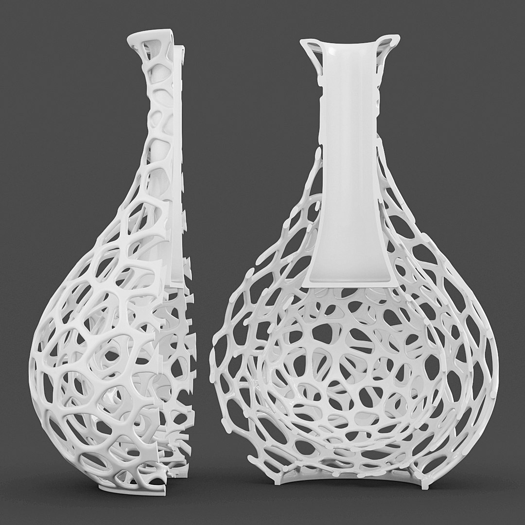 3d Model Perforated Vase