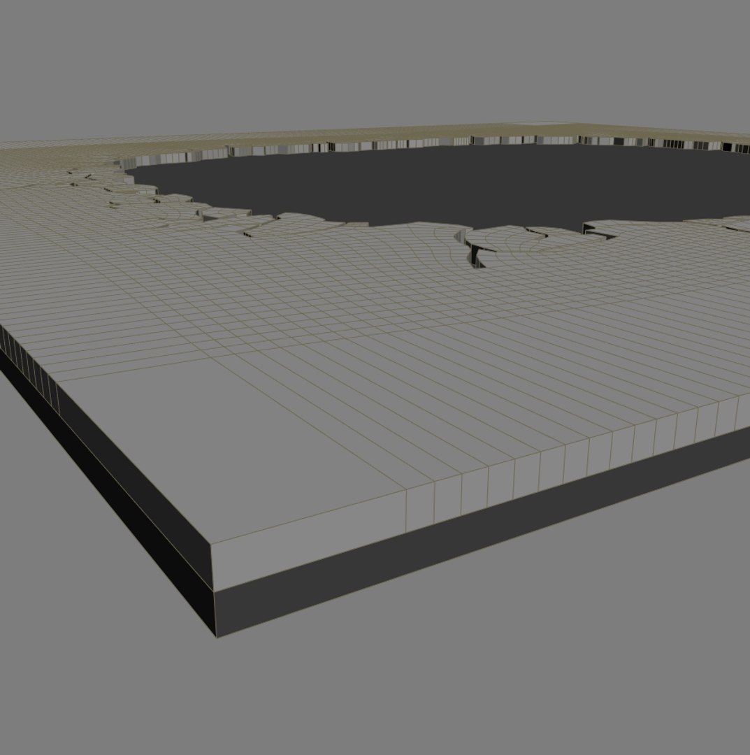 3D Crack Model - TurboSquid 1543213