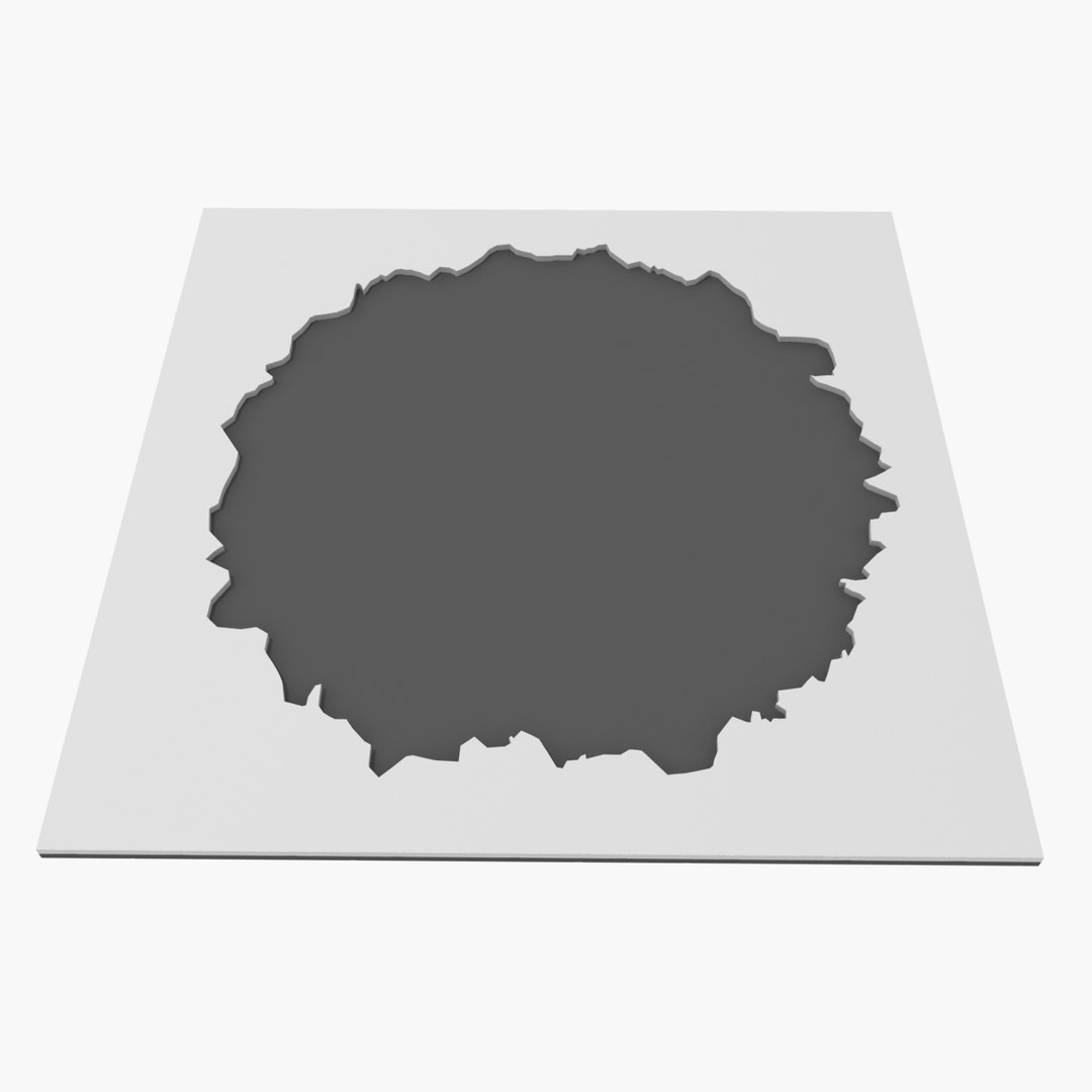 3D Crack Model - TurboSquid 1543213