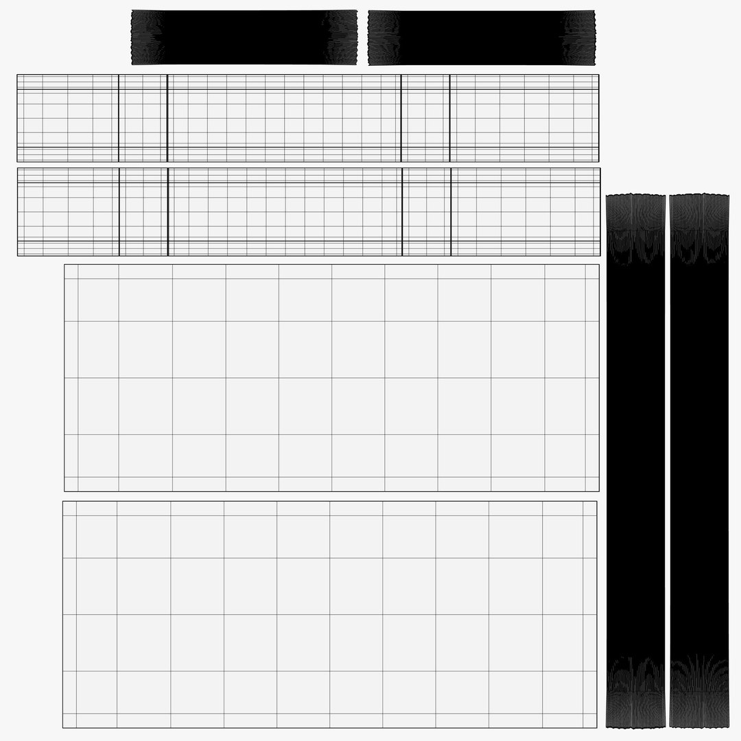 Banknotes Stack Mockup 3D Model - TurboSquid 1559026