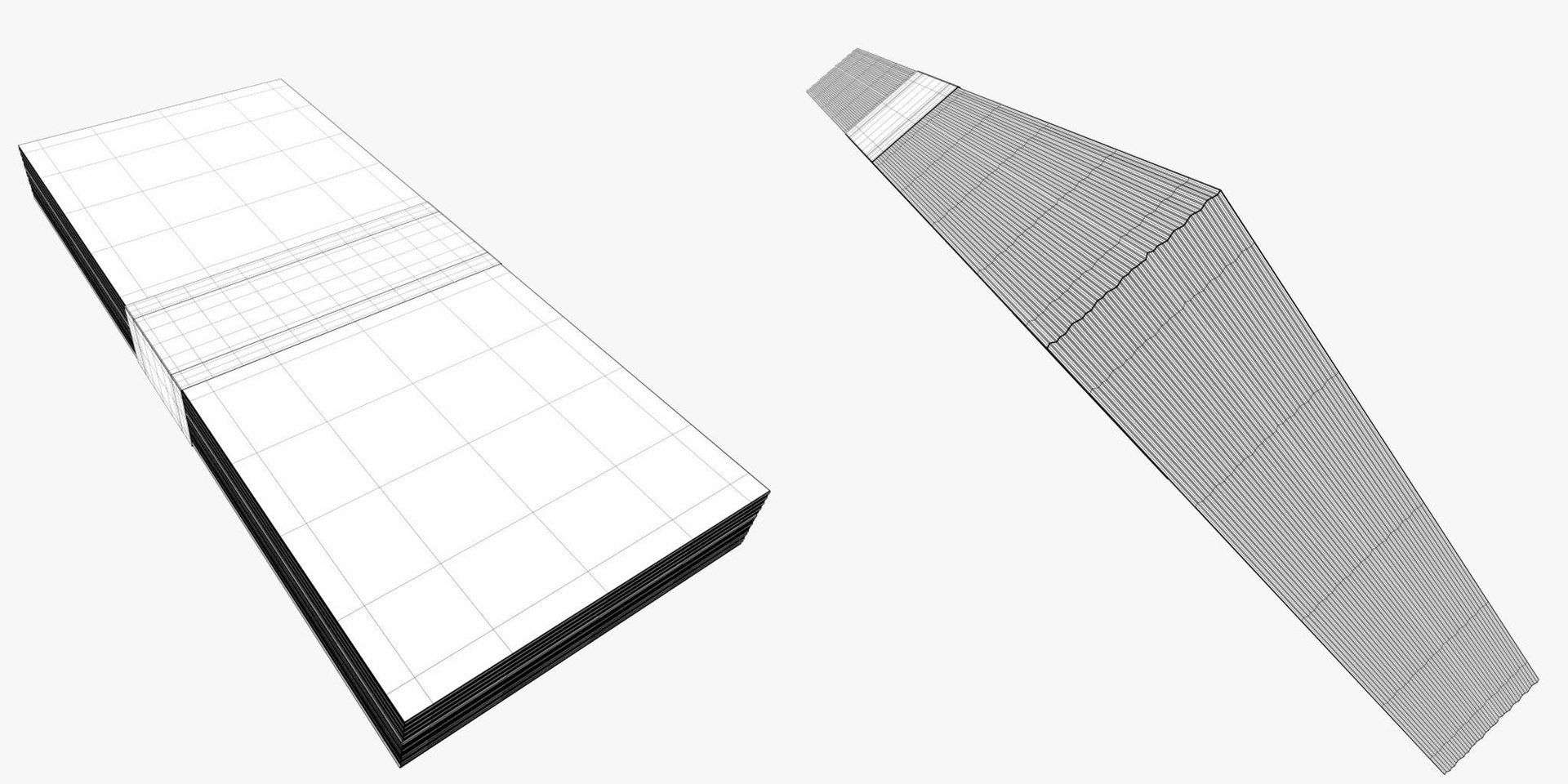 Banknotes Stack Mockup 3D Model - TurboSquid 1559026