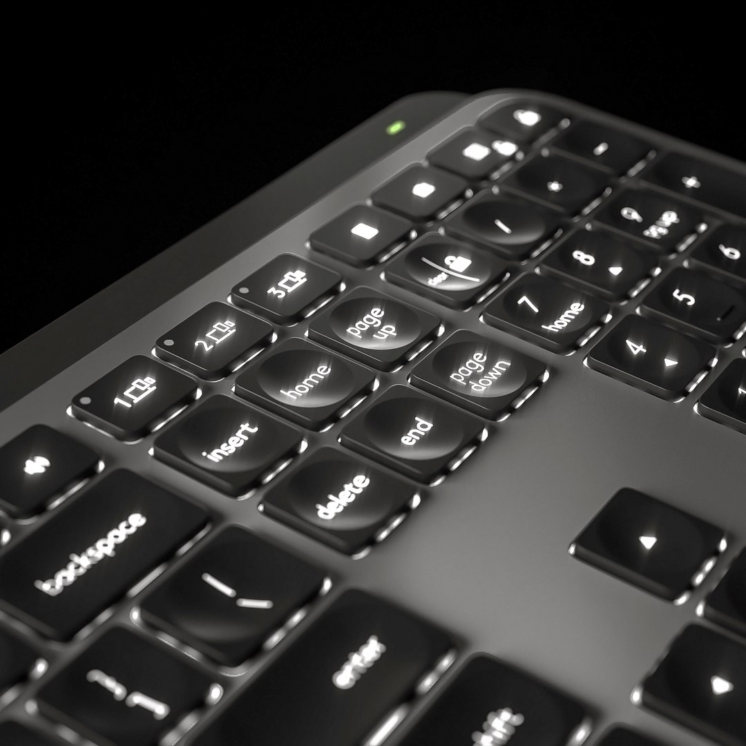 Logitech Craft MX Keys 3D Model - TurboSquid 1827700