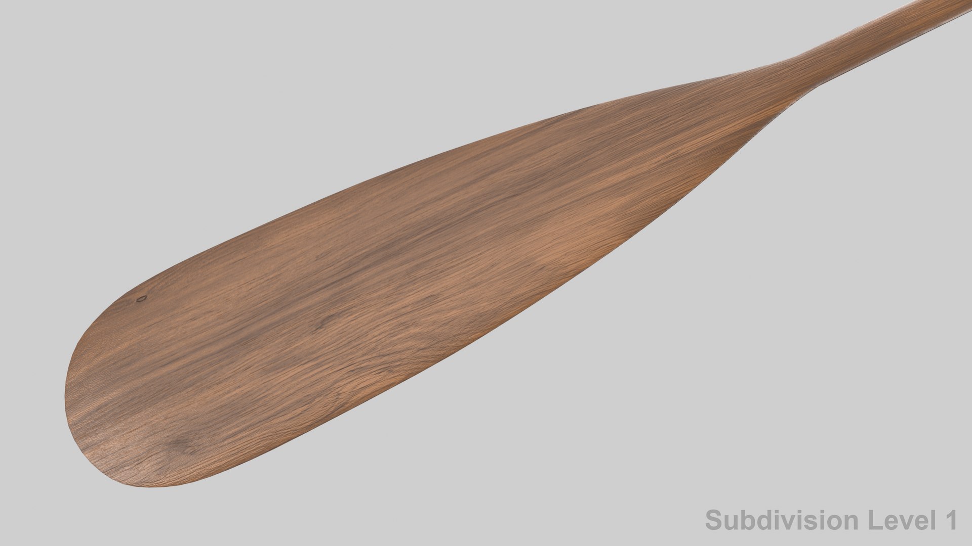 Canoe Paddle 3D Model - TurboSquid 1613121