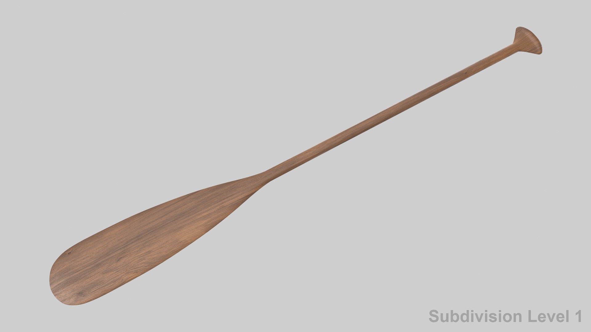 Canoe Paddle 3D Model - TurboSquid 1613121