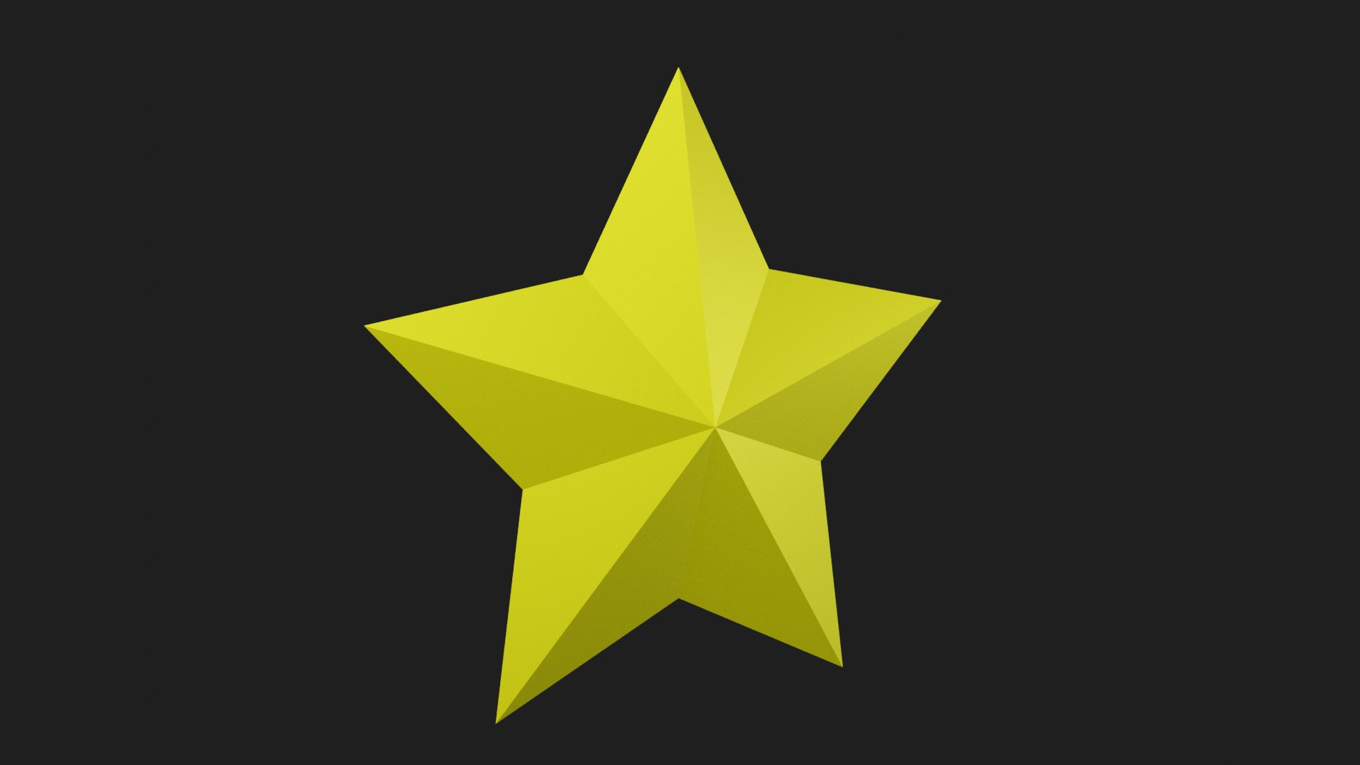 3D Star Symbol - TurboSquid 2132476