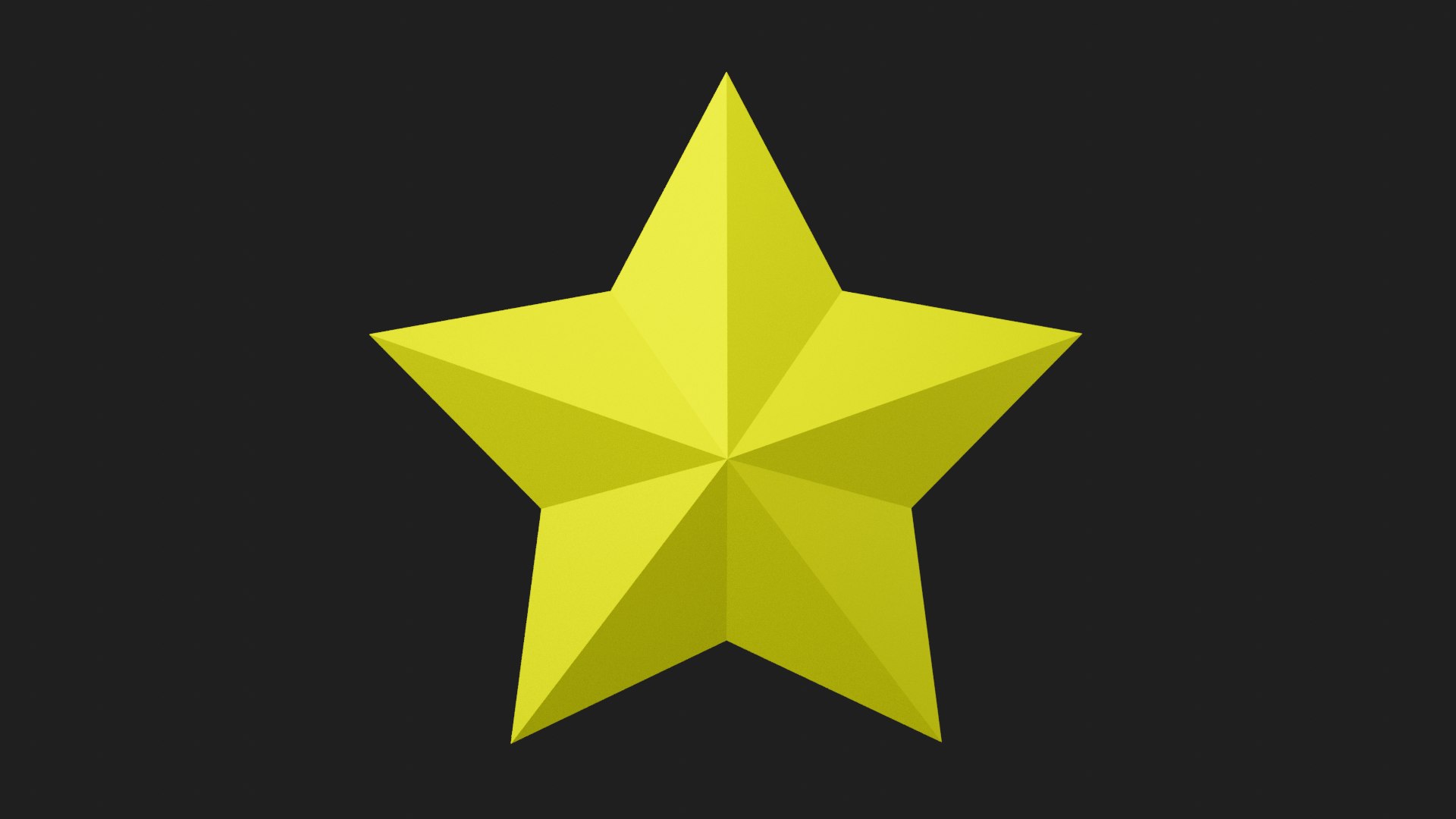 3D Star Symbol - TurboSquid 2132476