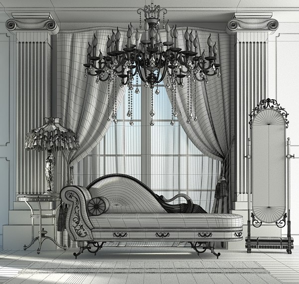 archinteriors vol 23 interiors 3d model