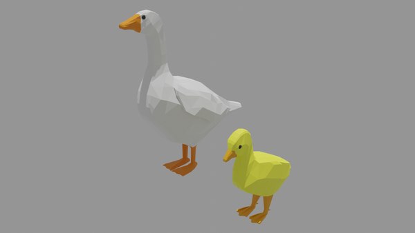 3D goose model - TurboSquid 1303834