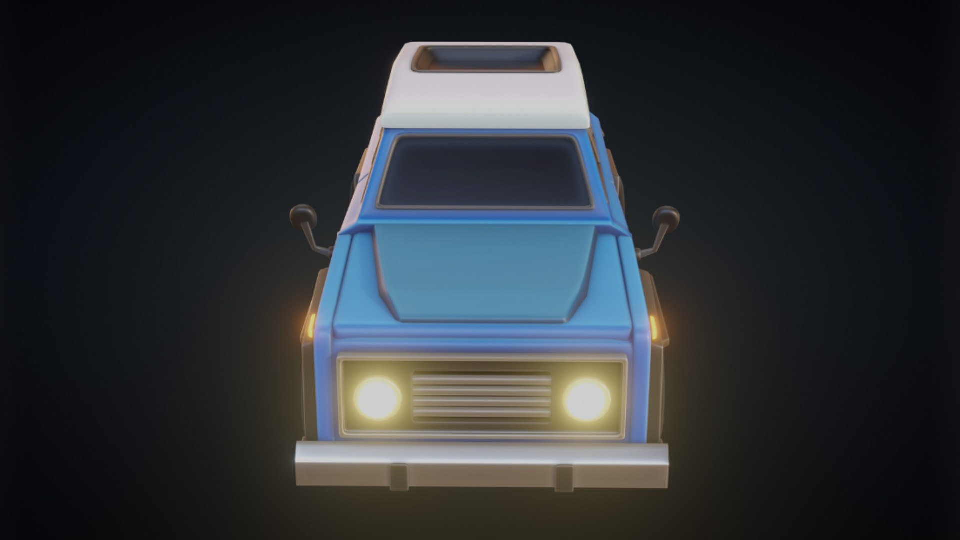 3D Toon Vehicle Model 1 Model - TurboSquid 2439626