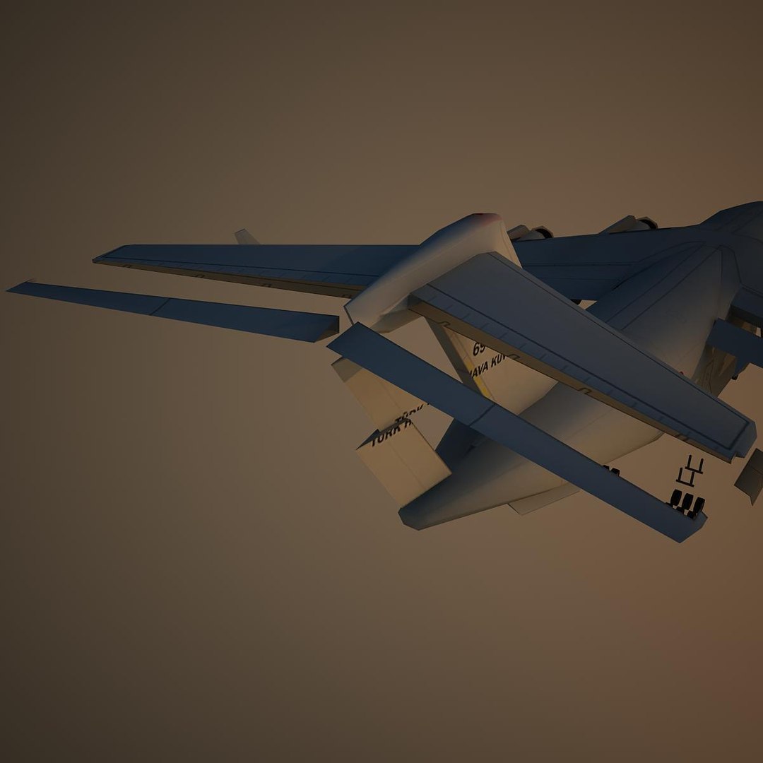 3d Boeing Taf Military Transport