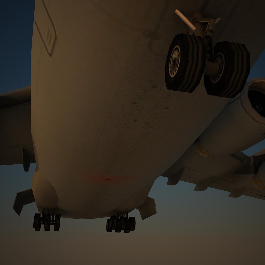 3d Boeing Taf Military Transport