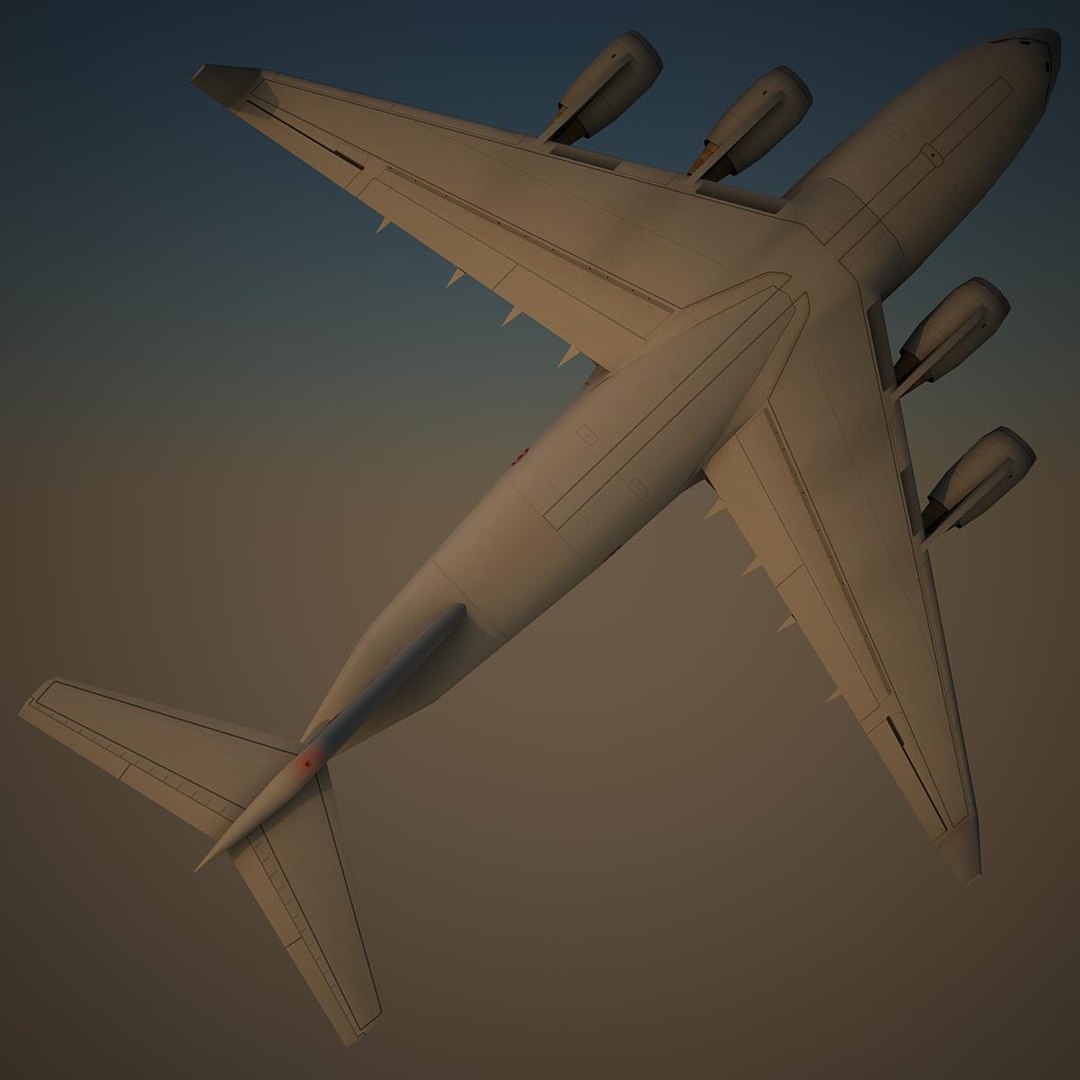 3d Boeing Taf Military Transport