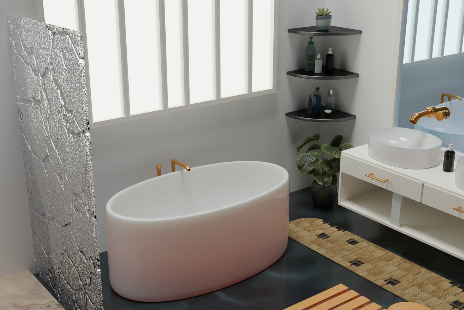3D Model Bathroom - TurboSquid 2066923