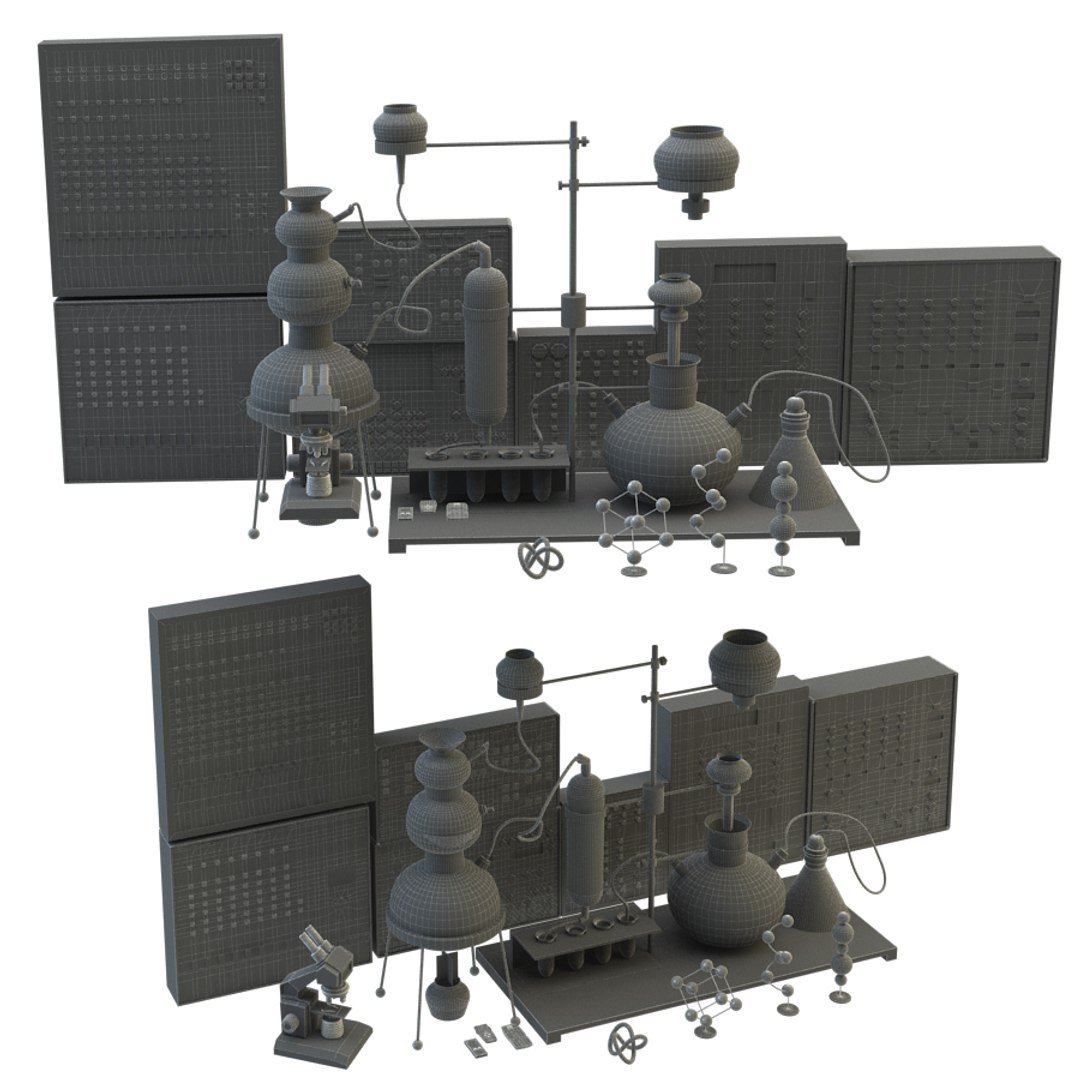 Medical Laboratory 3D Model - TurboSquid 1224409