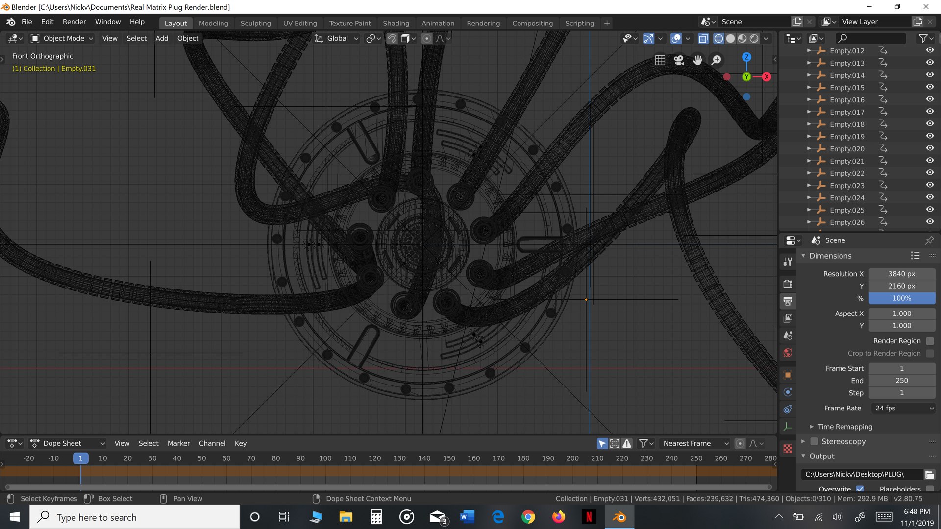 Virtual Reality Plug Matrix Model - TurboSquid 1467014