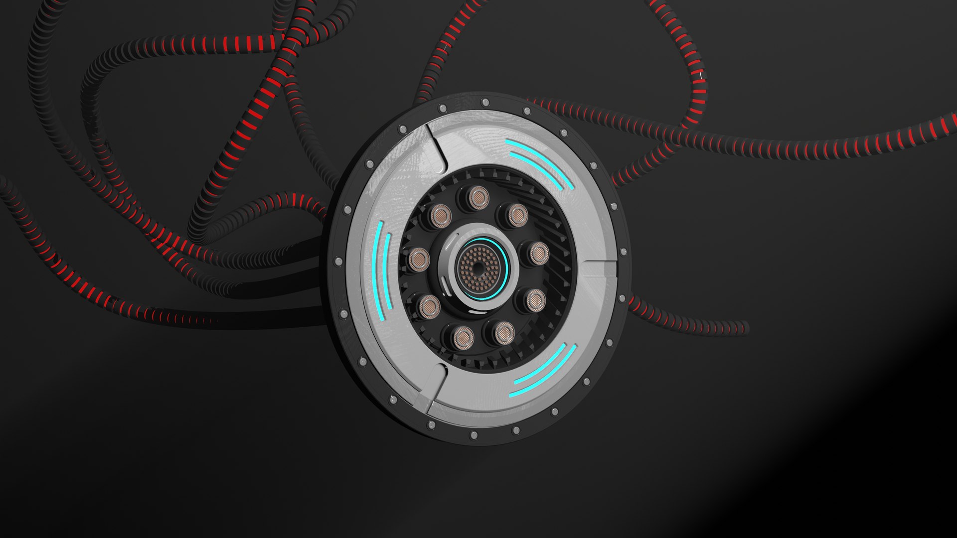 Virtual Reality Plug Matrix Model - TurboSquid 1467014