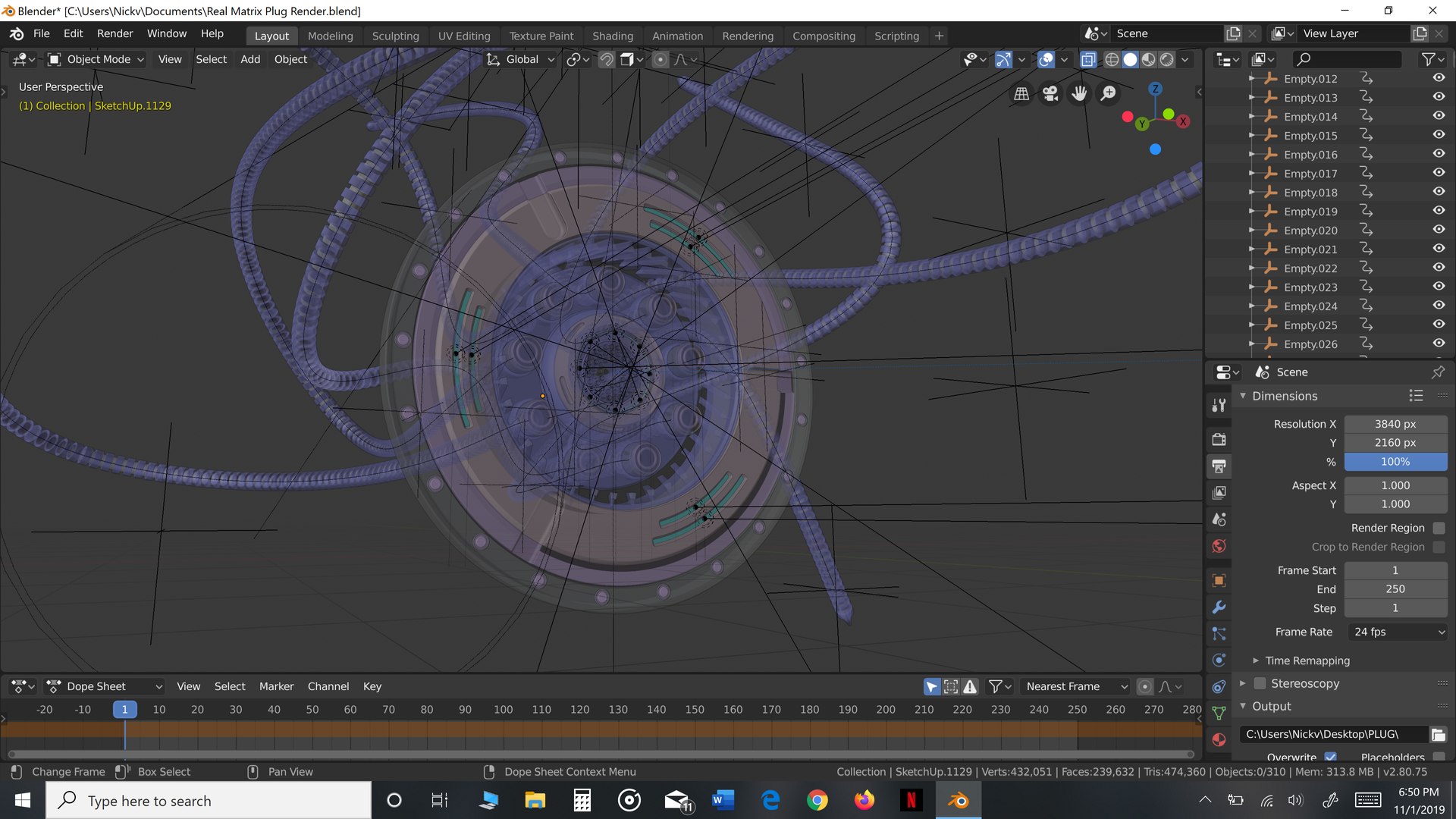 Virtual Reality Plug Matrix Model - TurboSquid 1467014