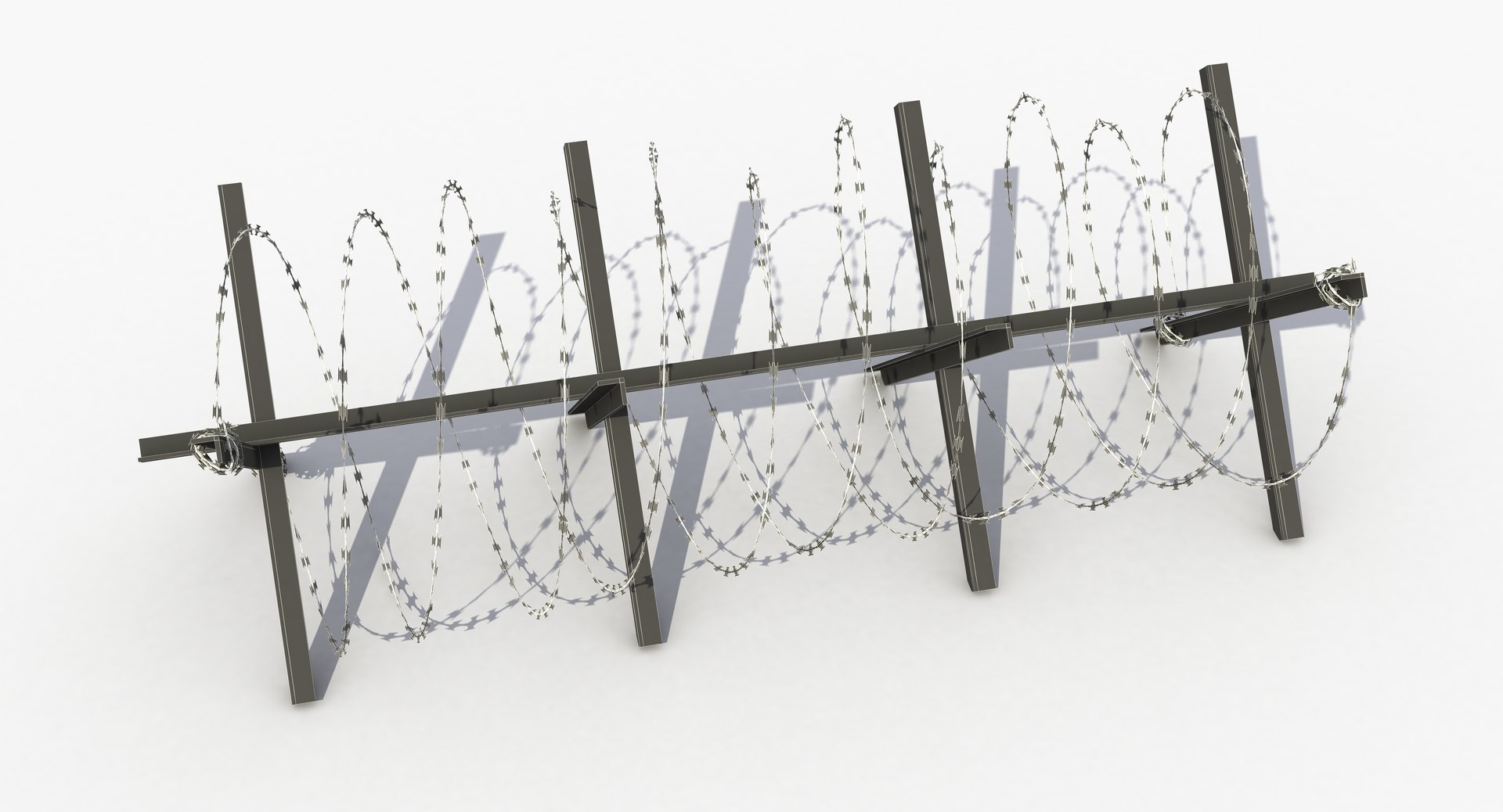 Barbed Wire 3D Model 3D - TurboSquid 1732134