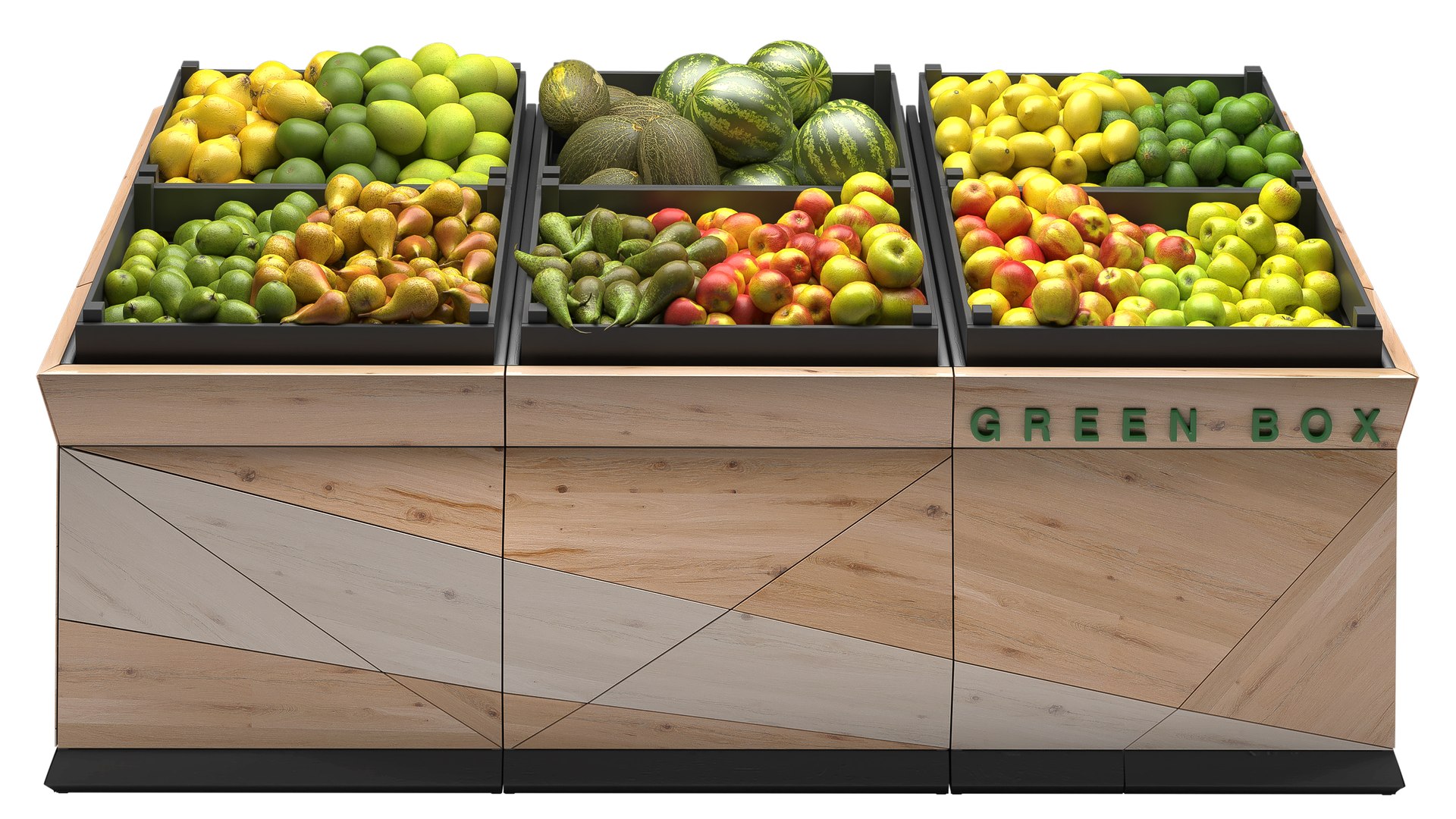 Vegetable Rack 3D Model - TurboSquid 2267916