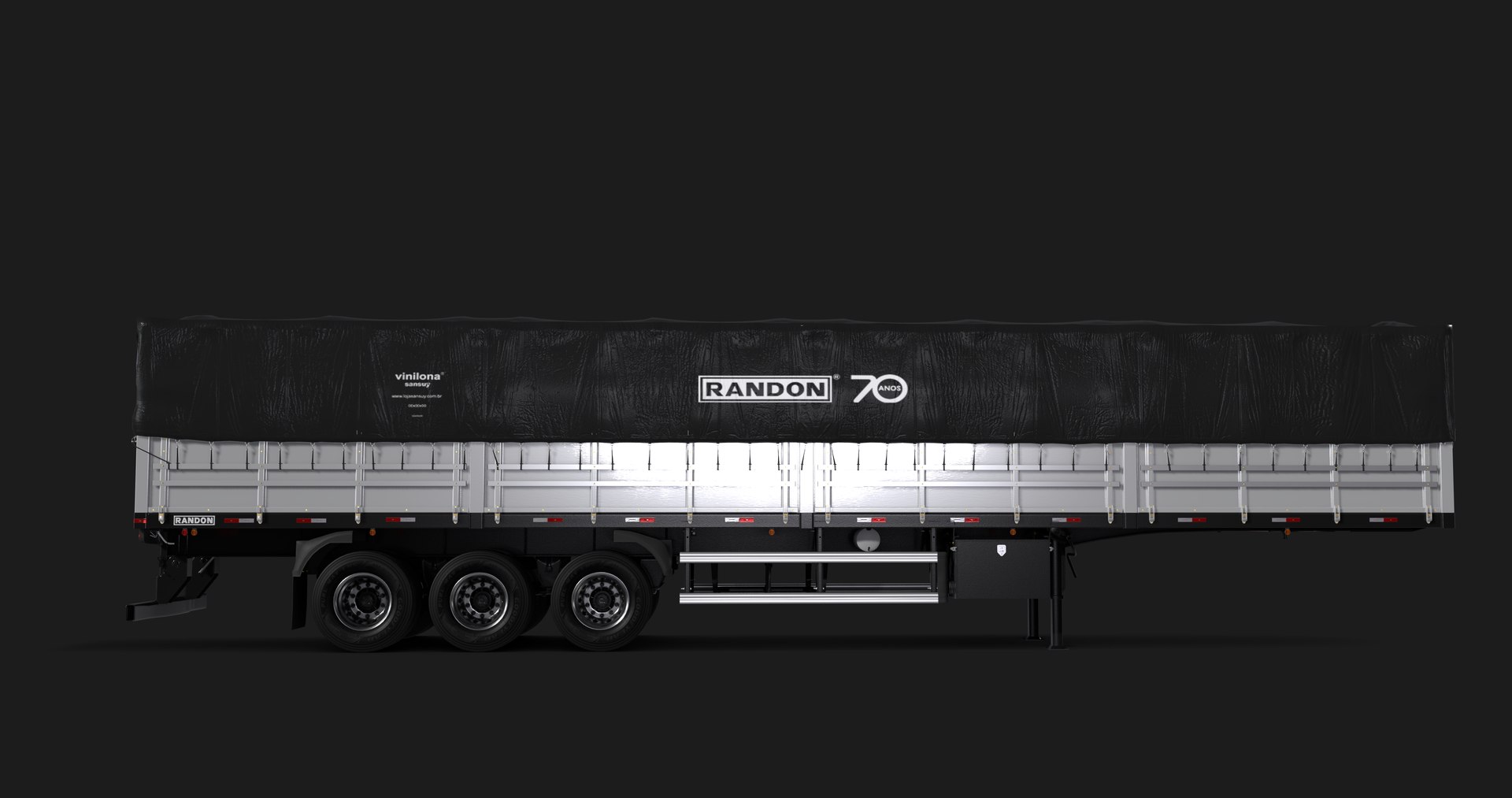 Randon Grain Trailer 2022 3D Model - TurboSquid 1982159