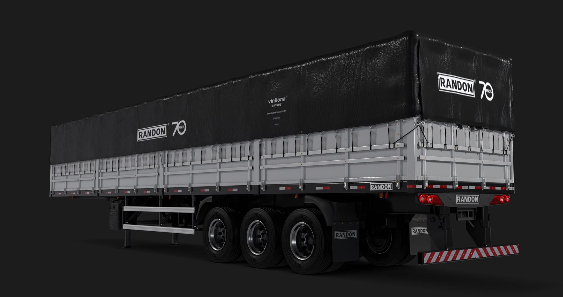 Randon Grain Trailer 2022 3D Model - TurboSquid 1982159