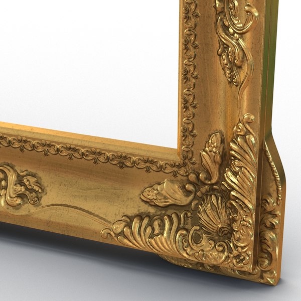 3ds baroque picture frames