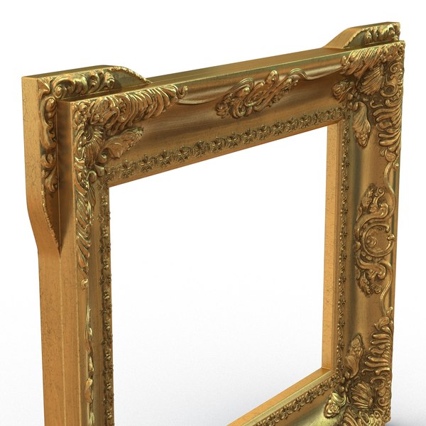 3ds baroque picture frames