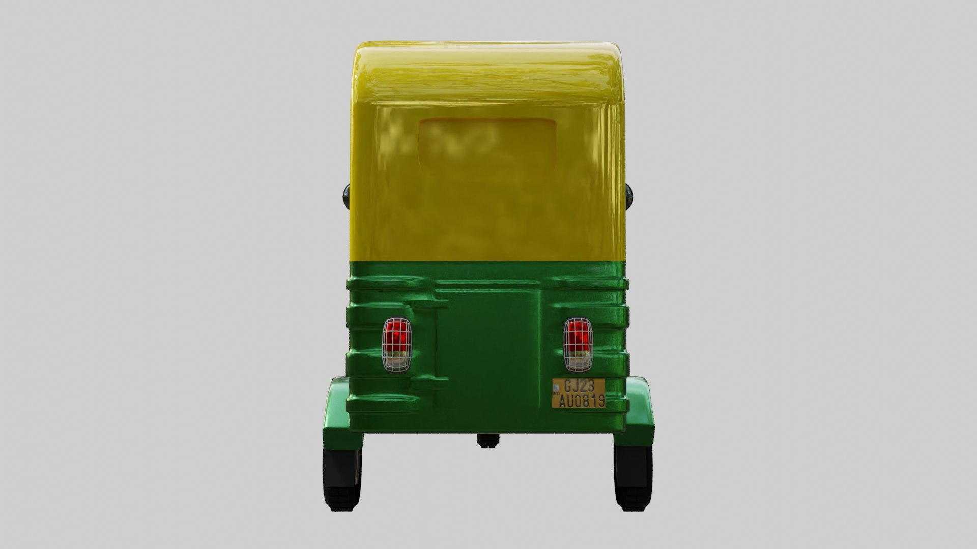 Auto Rikshaw 3D Model - TurboSquid 2189697
