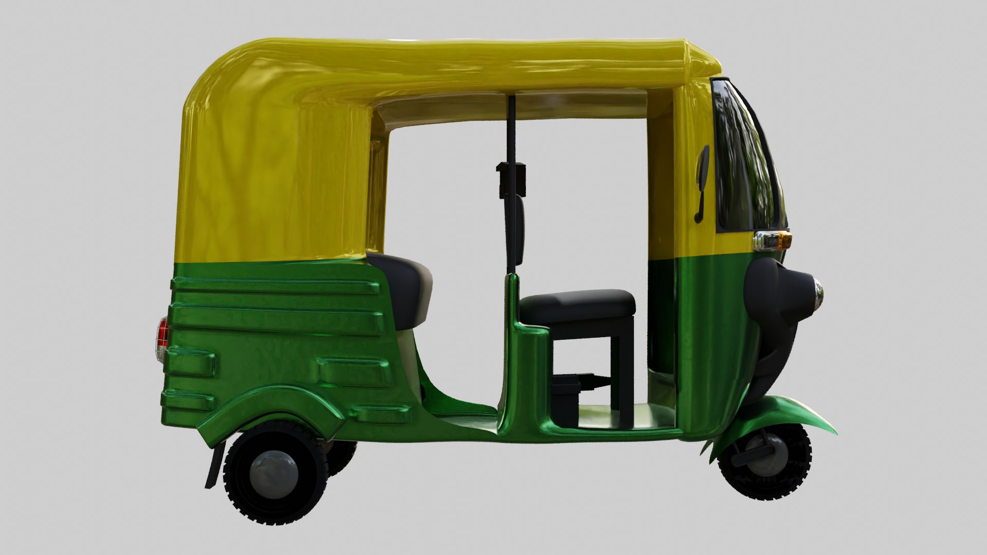 Auto Rikshaw 3D Model - TurboSquid 2189697