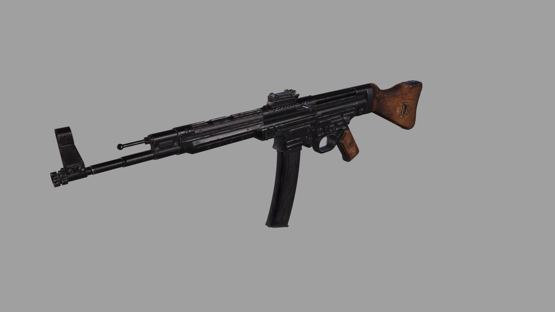 3D WWII StG 44 Model - TurboSquid 2022941