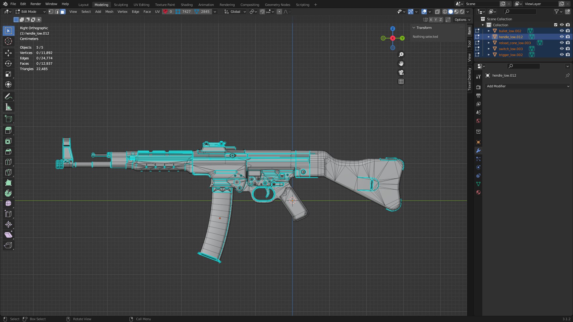 3D WWII StG 44 Model - TurboSquid 2022941