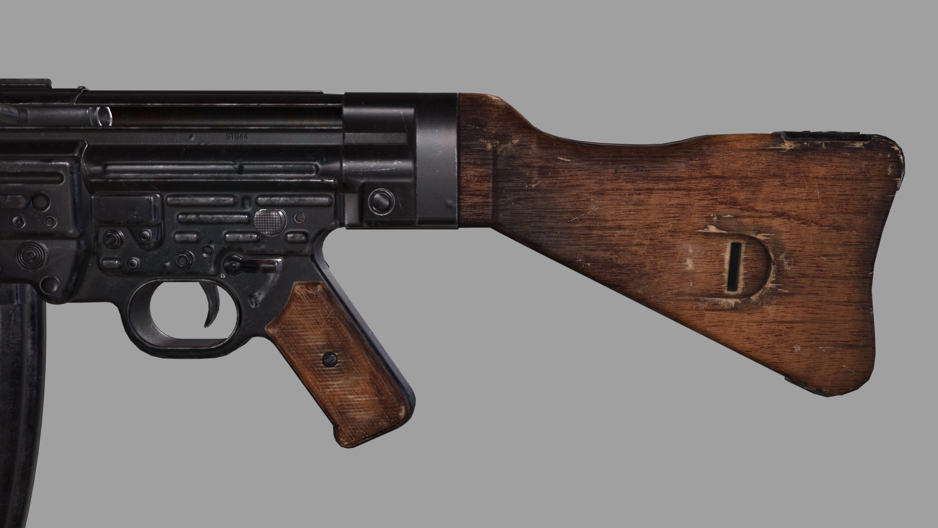 3D WWII StG 44 Model - TurboSquid 2022941