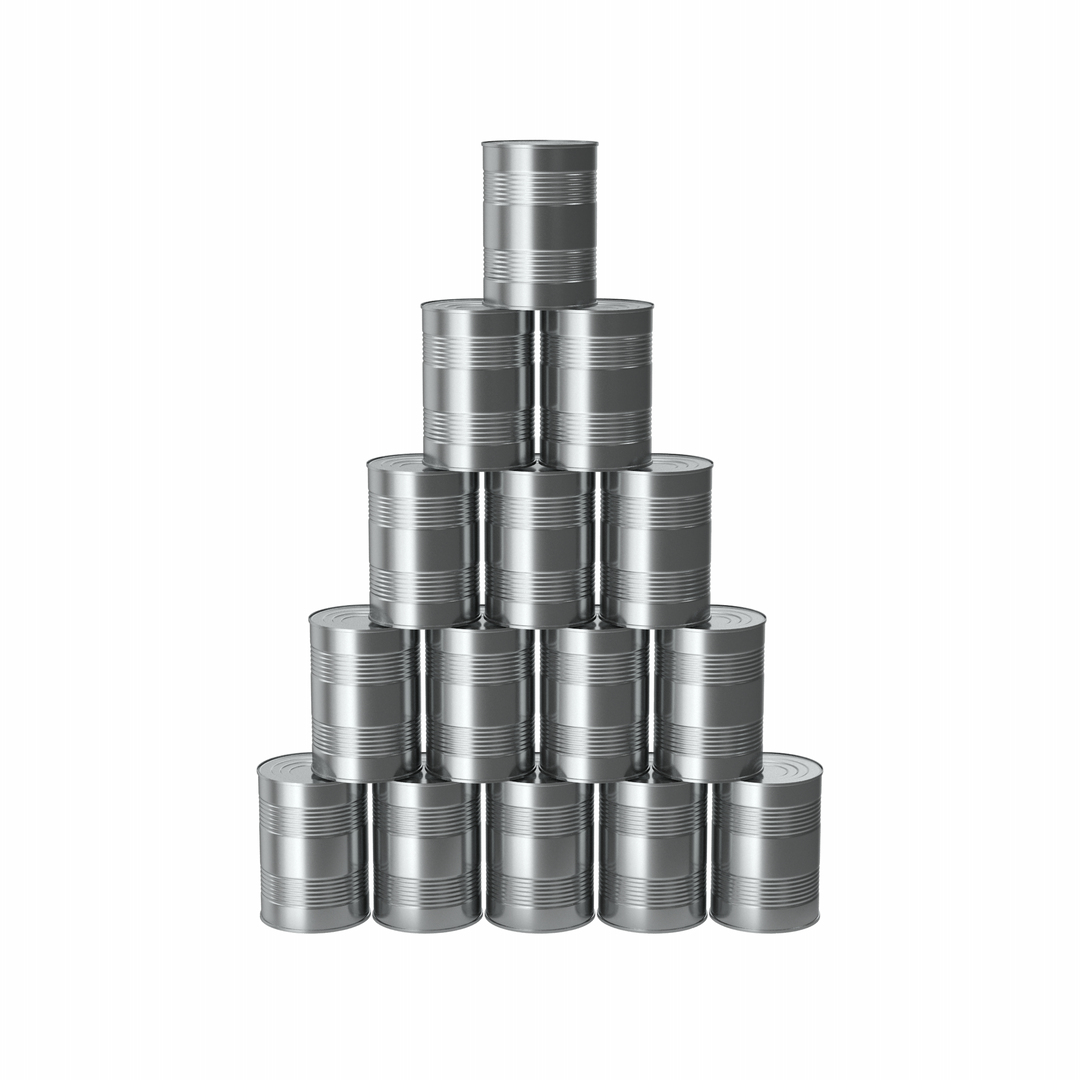 3D Tin Cans Tower - TurboSquid 2251674