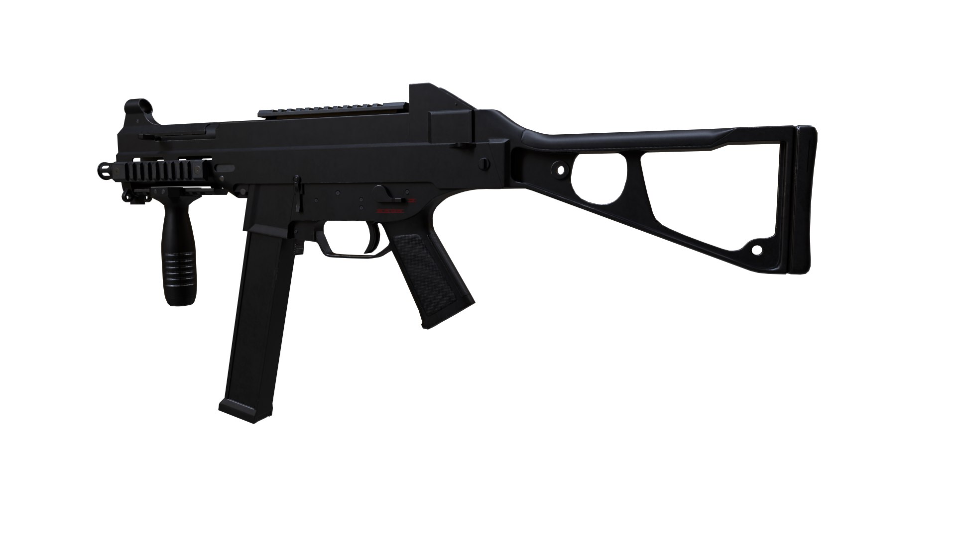 Pistolet maszynowy UMP45 Model 3D - TurboSquid 2031464