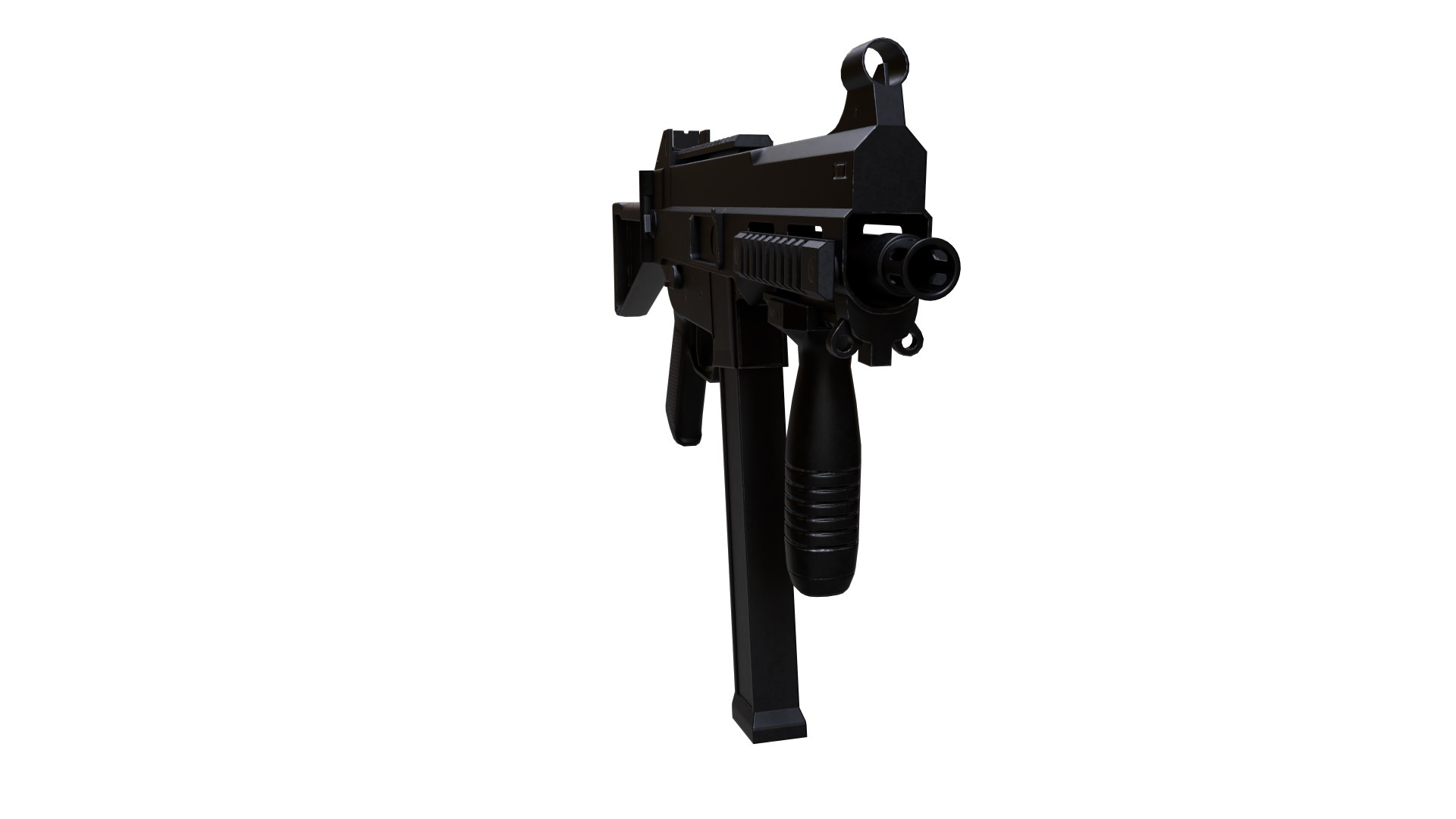UMP45 Submachine Gun 3D Model - TurboSquid 2031464