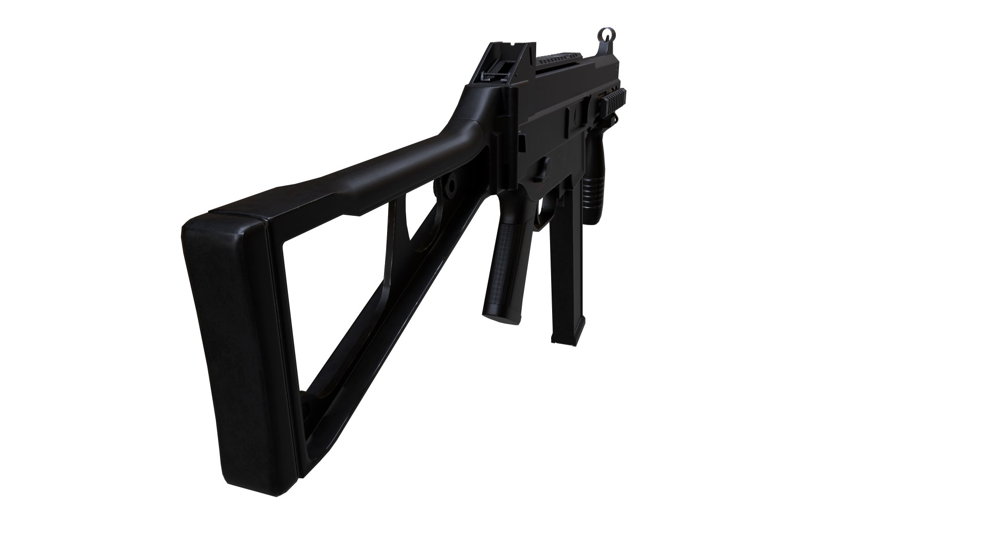 UMP45 Submachine Gun 3D Model - TurboSquid 2031464