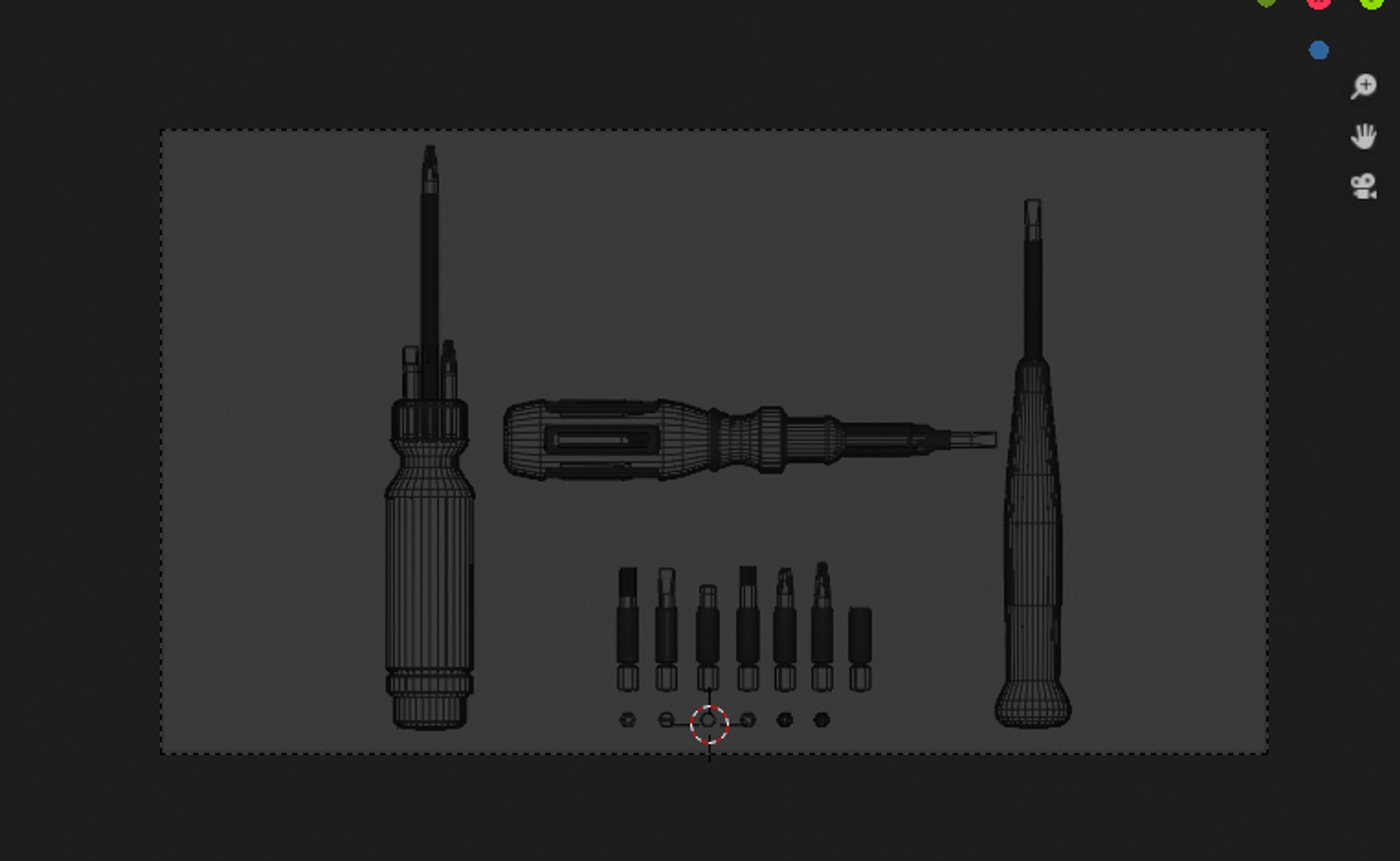 Set Screwdriver 3D Model - TurboSquid 1529836
