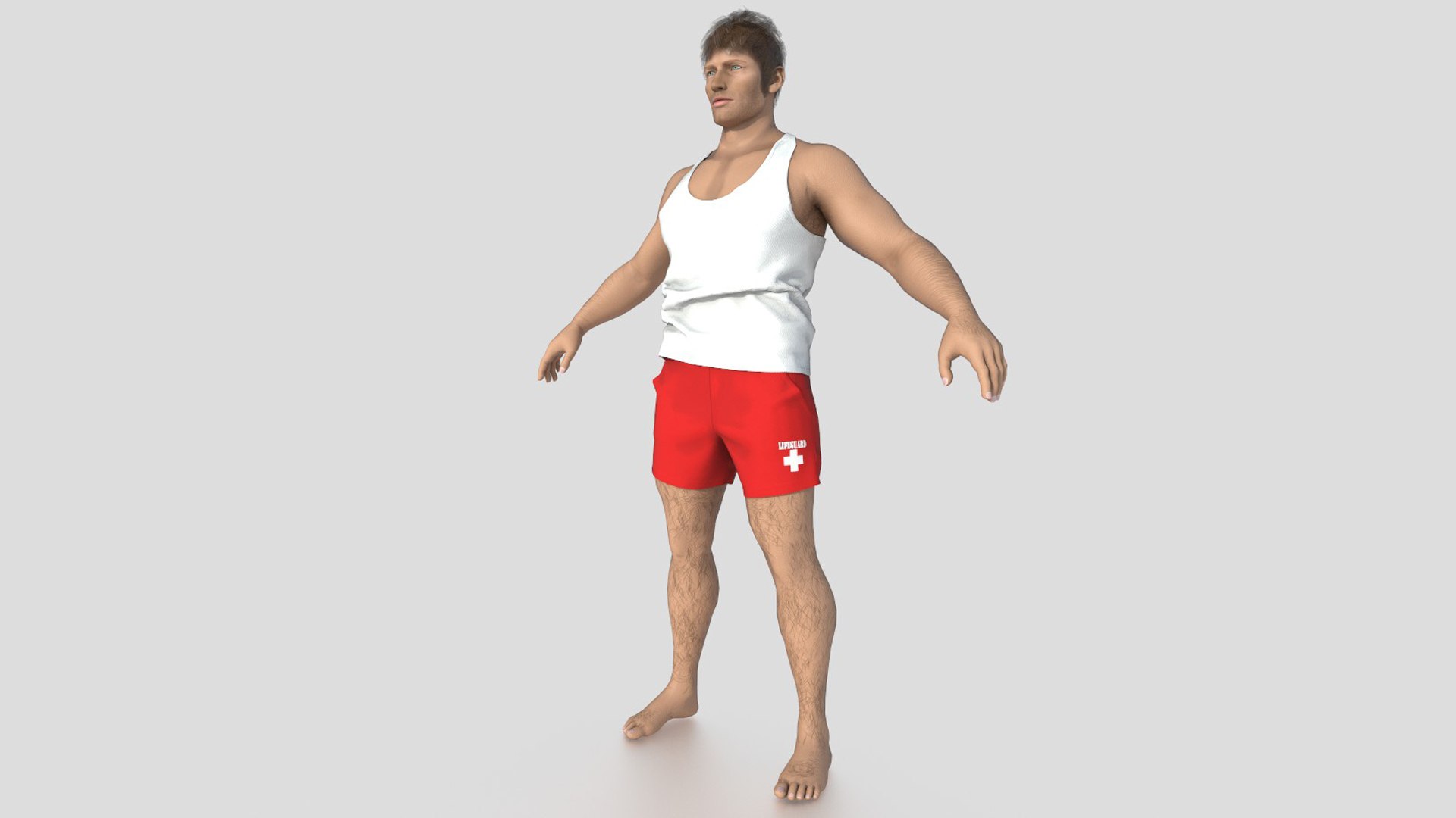 3D LIFEGUARD Model - TurboSquid 2156419